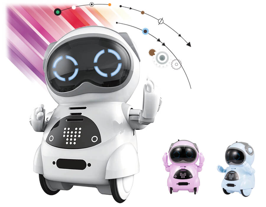 Interaktivní kapesní robot MiniBot