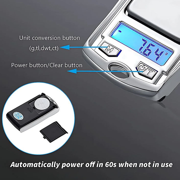 Mini digitální váha ScaleMate™