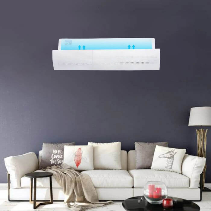 Adjustable AC windshield