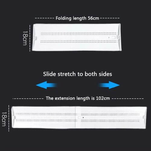 Adjustable AC windshield