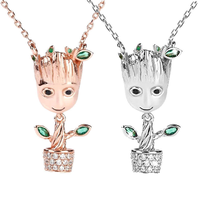 Baby Groot necklace