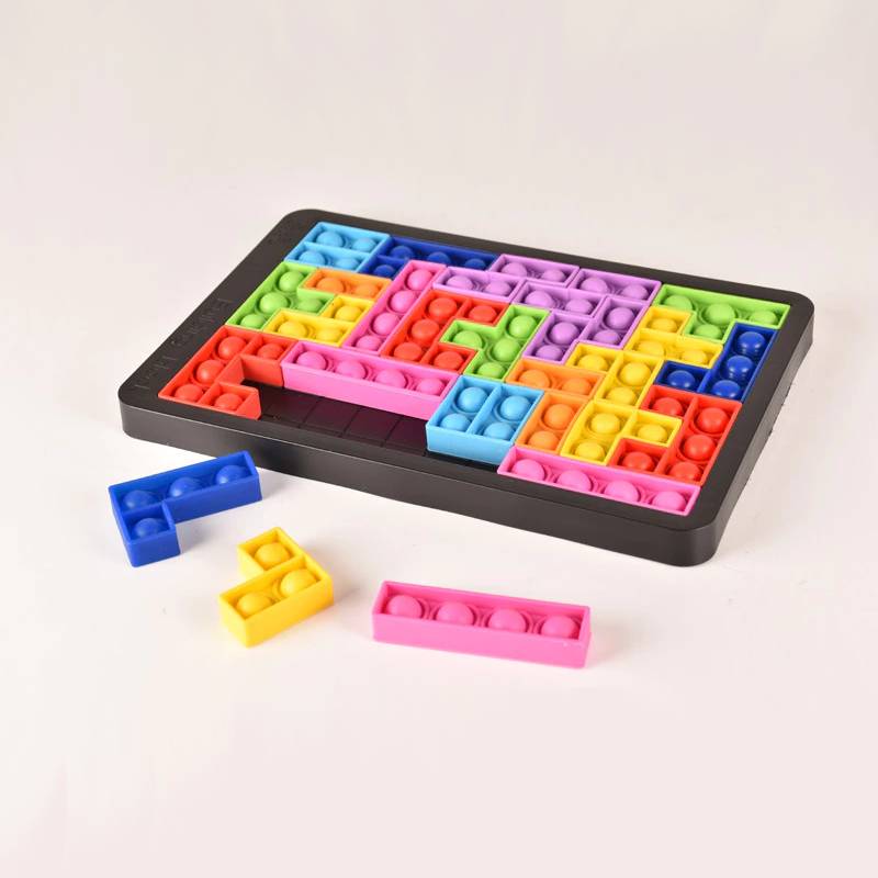 Bubble blocks Tetrapop