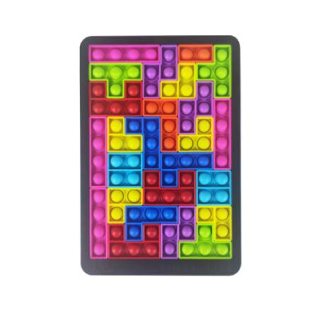Bubble blocks Tetrapop
