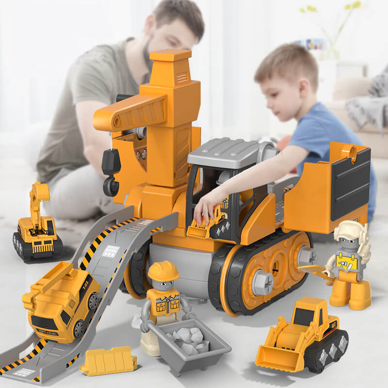 Excavator toy set Constructy