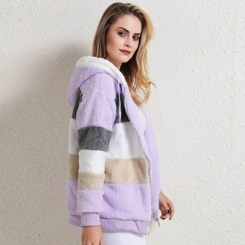 Fleece cardigan Puffin