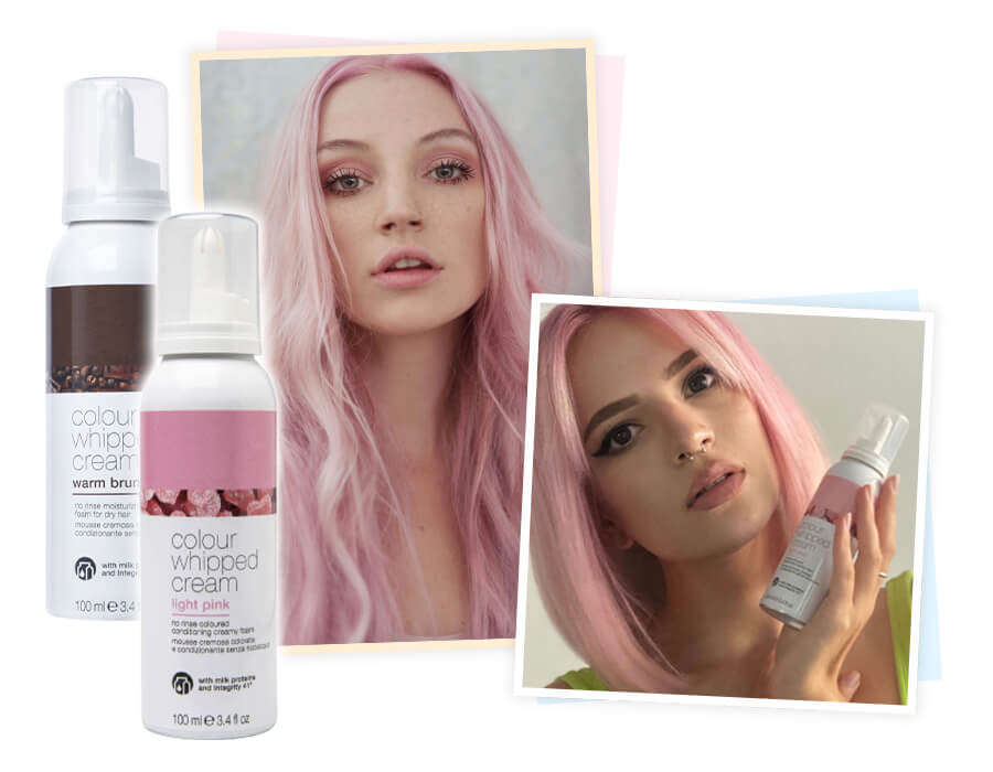 Foam hair dye Radiant