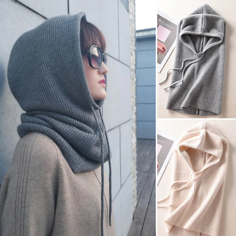 Hooded scarf Scoodie