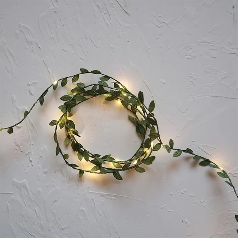 LED leaf garland FairyLights