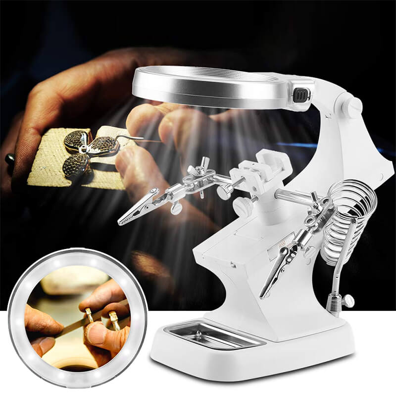 Magnifying station SolderLupe