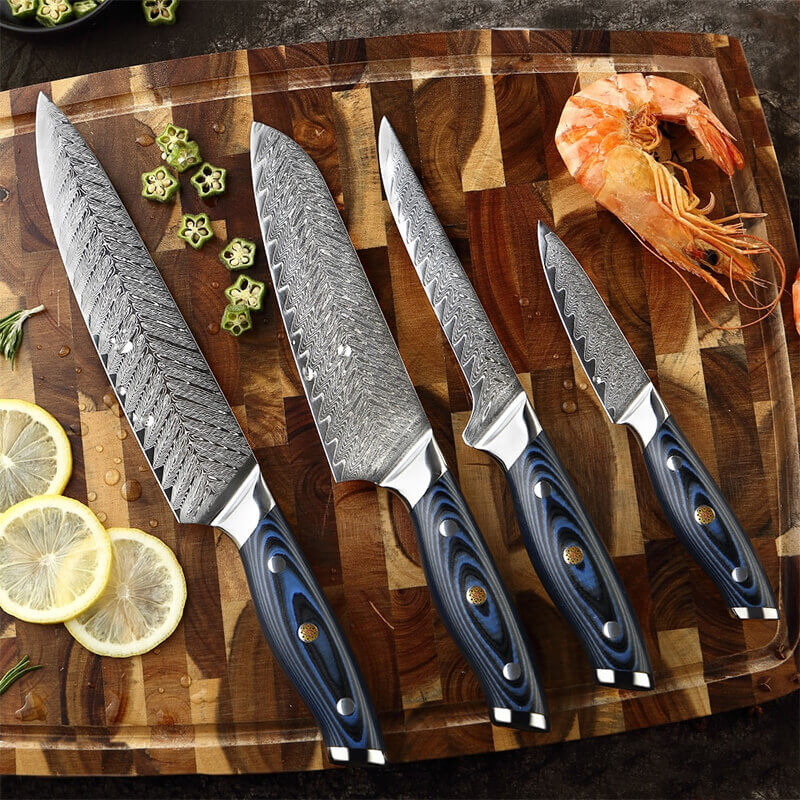 Professional Damascus knife PreciseCut