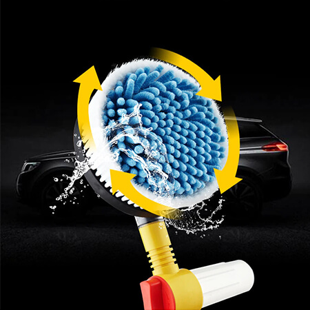 Rotating wash brush CleanRoutine