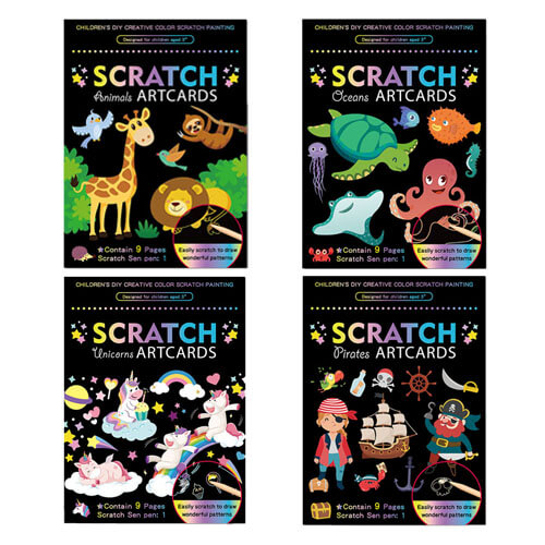 Scratch books MagicArt