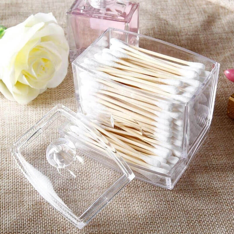 Transparent cotton swab box Swabby
