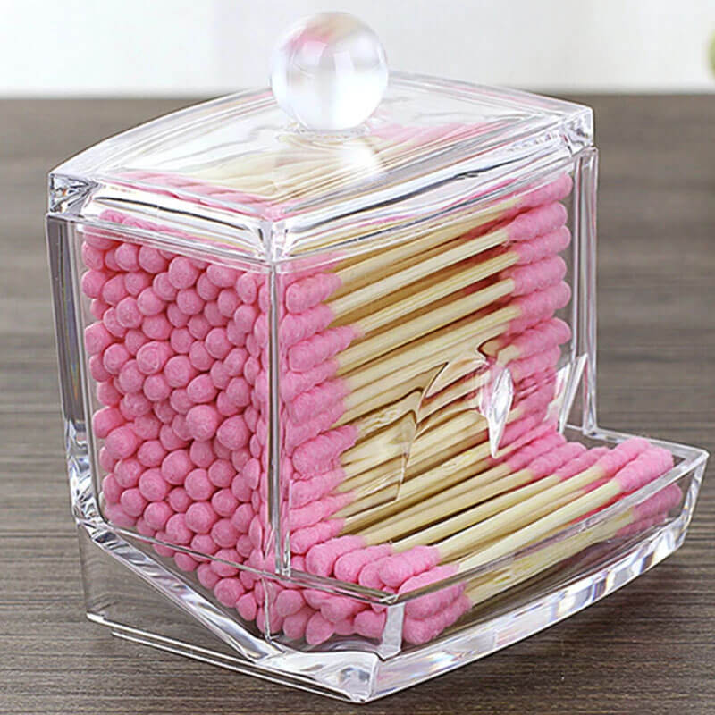 Transparent cotton swab box Swabby
