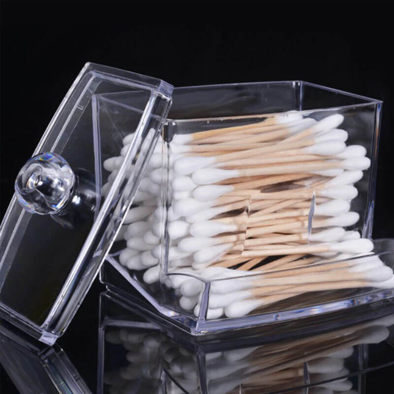 Transparent cotton swab box Swabby