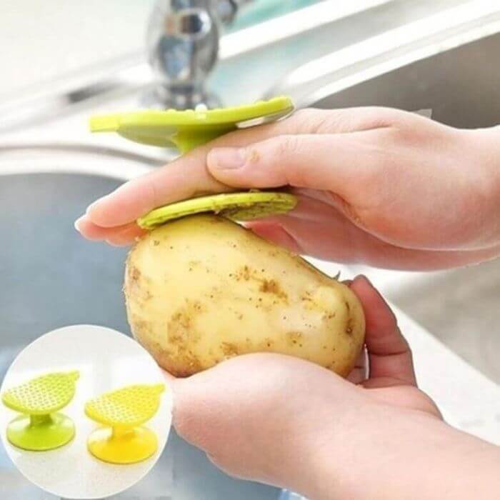 Vegetable scrubber Skin-It-Off