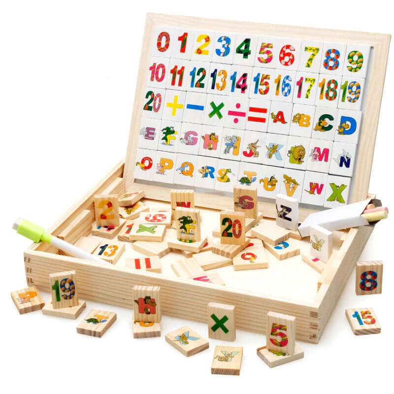 Wooden educational box Smarty