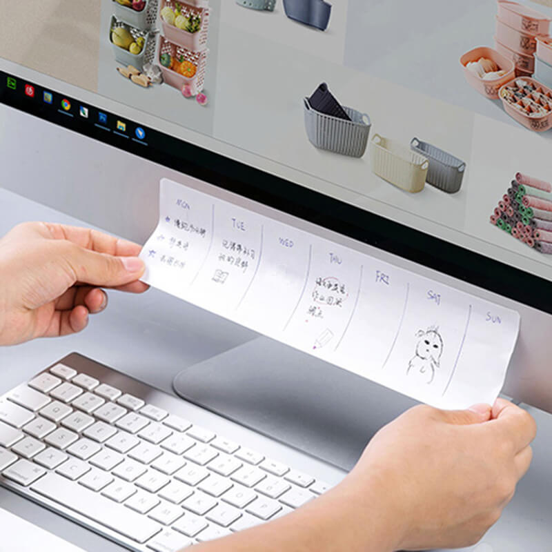 Wrist pad with sticky notes