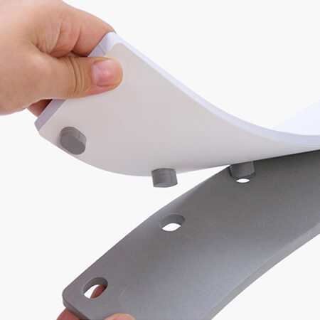 Wrist pad with sticky notes