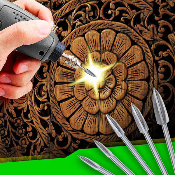 5-τεμαχίων σετ ξυλογλυπτικής Sculper
