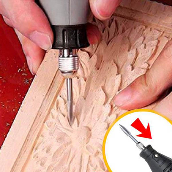 5-τεμαχίων σετ ξυλογλυπτικής Sculper