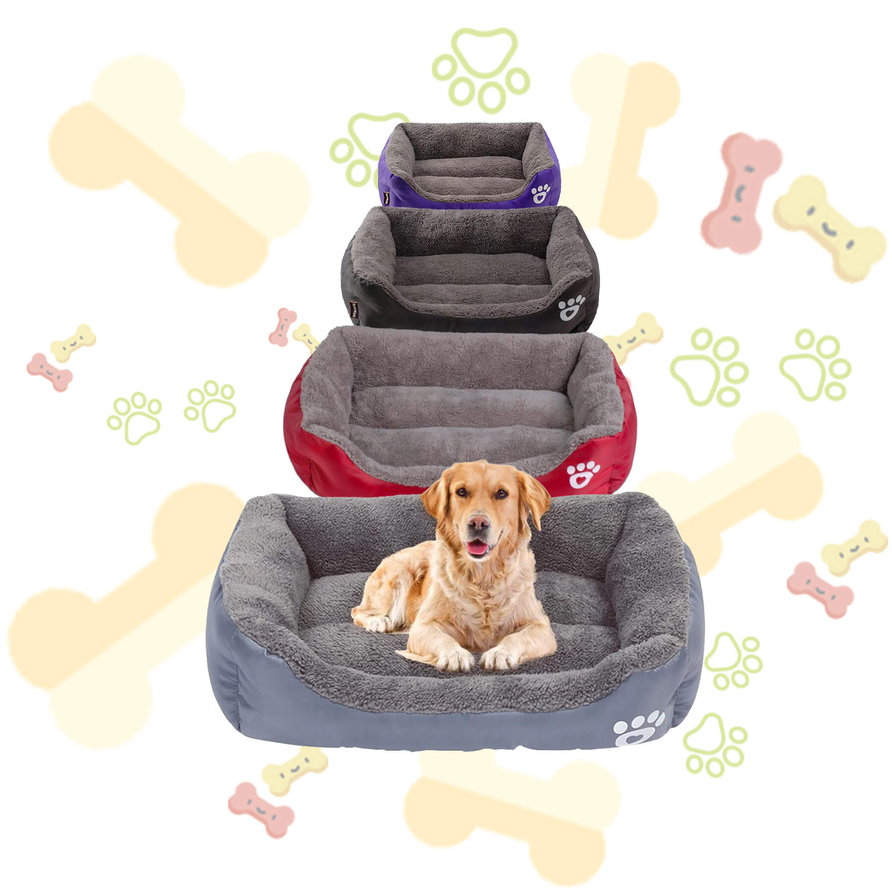 Φορητό κρεβάτι για κατοικίδια PawsTrip