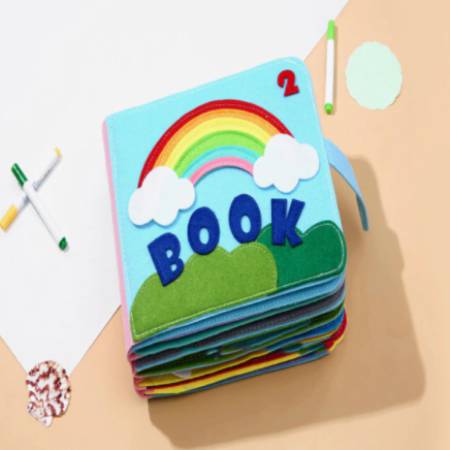 Montessori διαδραστικό βιβλίο RainbowDays