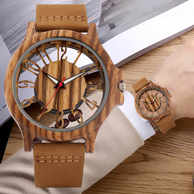 Ceas retro pentru bărbați Woodster