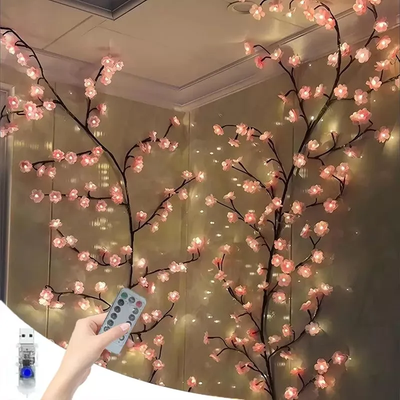 Lumini de perete cu flori FloraVine™ - 144 LED